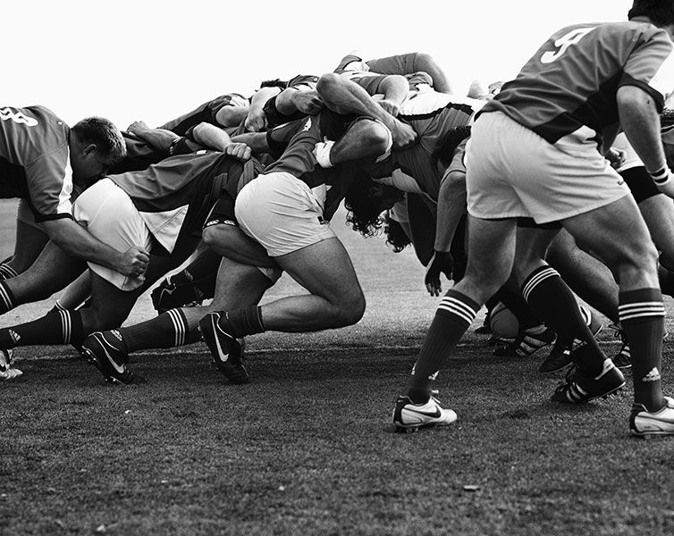 Great Angle In Black And White Scrolller