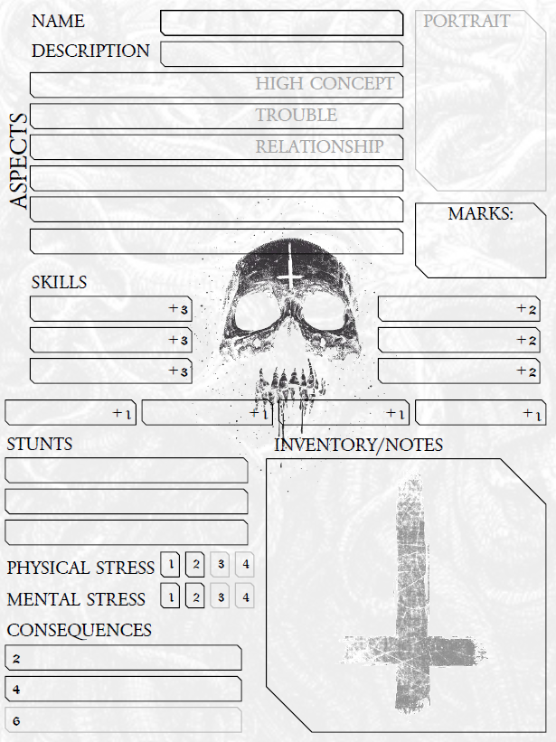 grimdark character sheet. feel free to use. | Scrolller