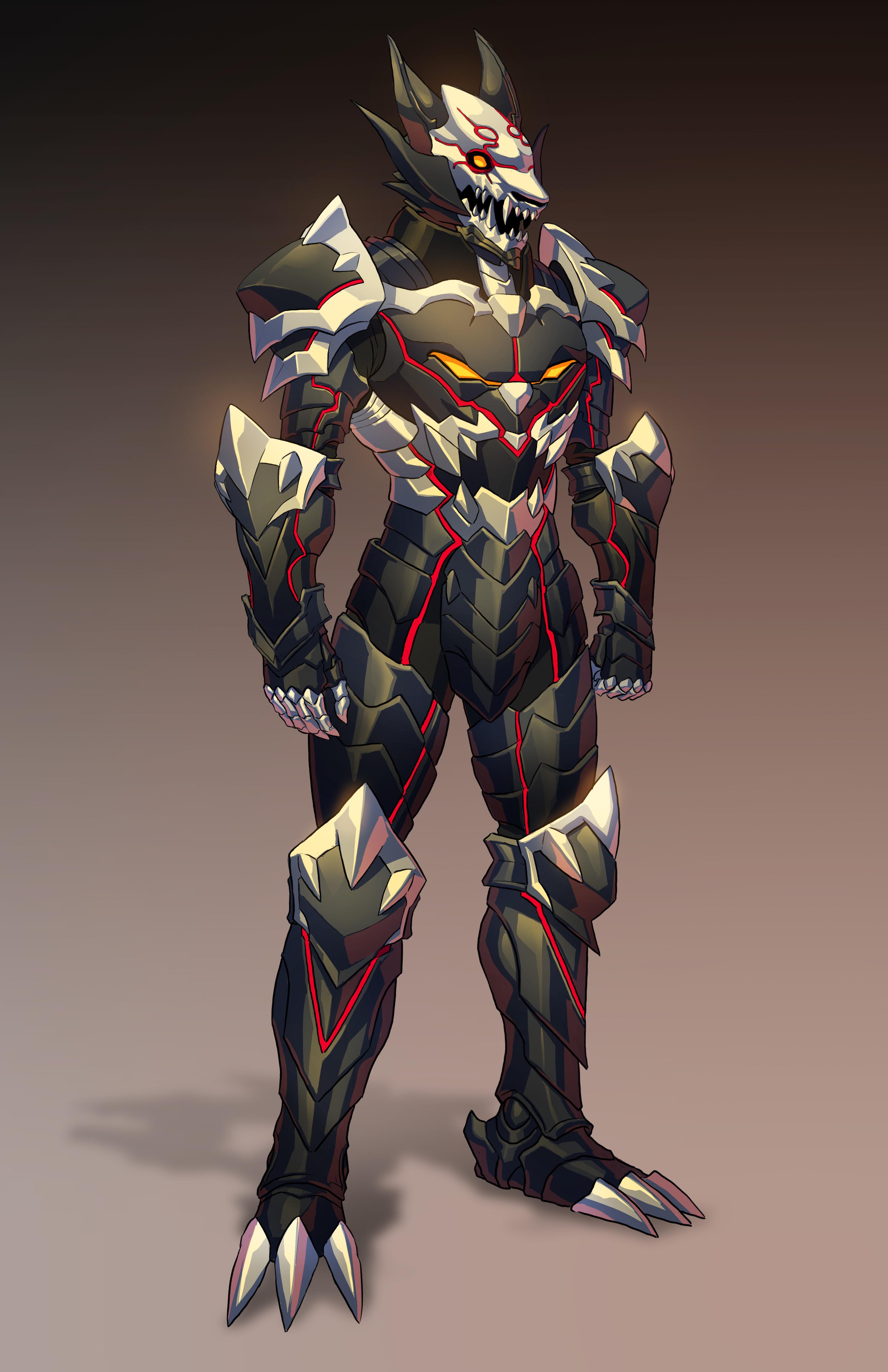 Grimmhide Armor. Concept Art drawn by Benymaulana on Fiverr | Scrolller