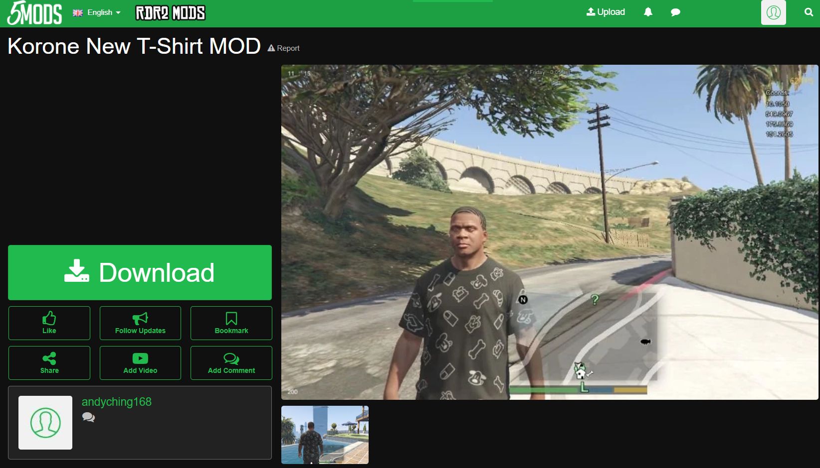 GTA 5 clothes mod | Scrolller