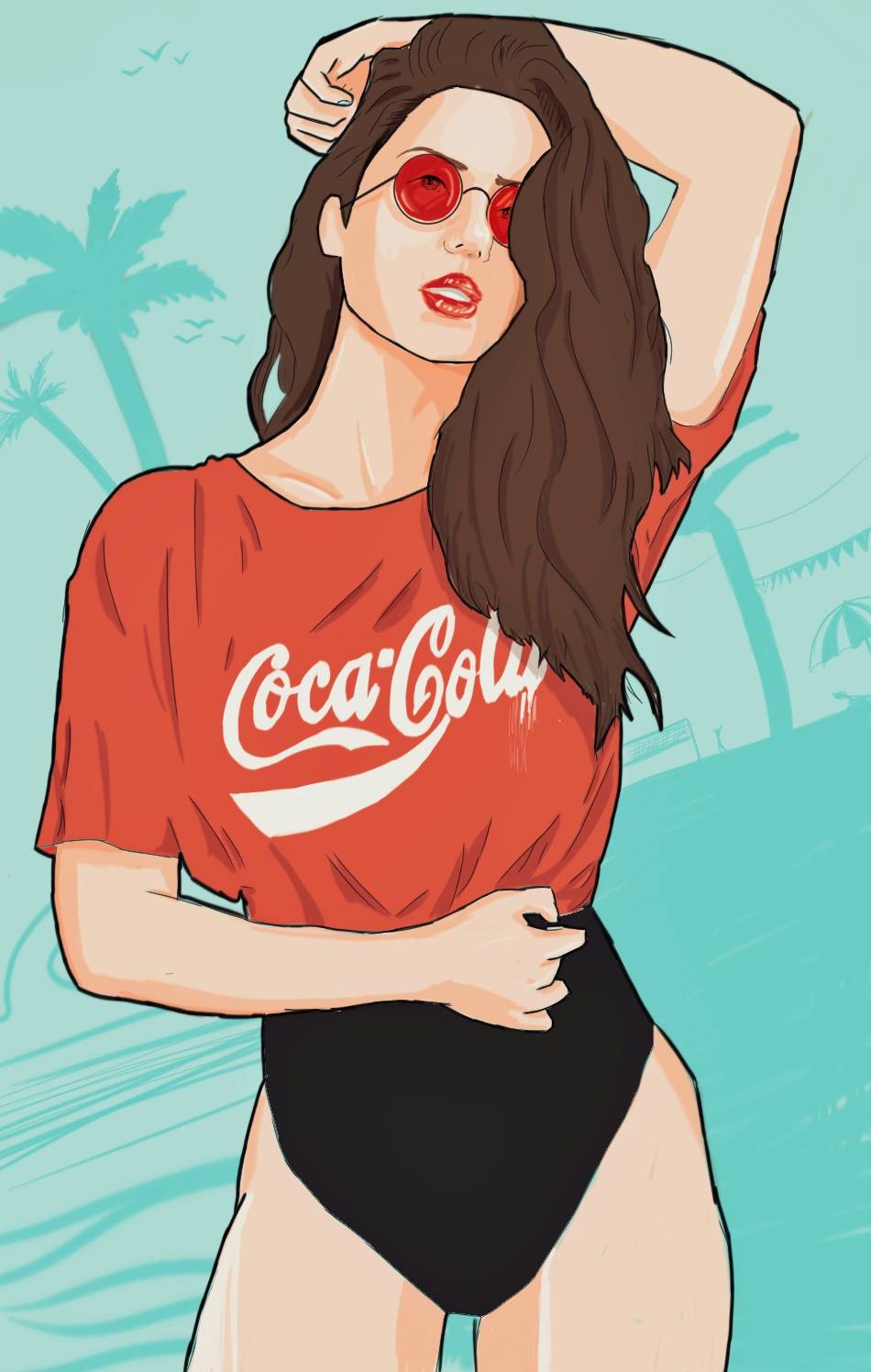 GTA vice city inspired art by me | Scrolller