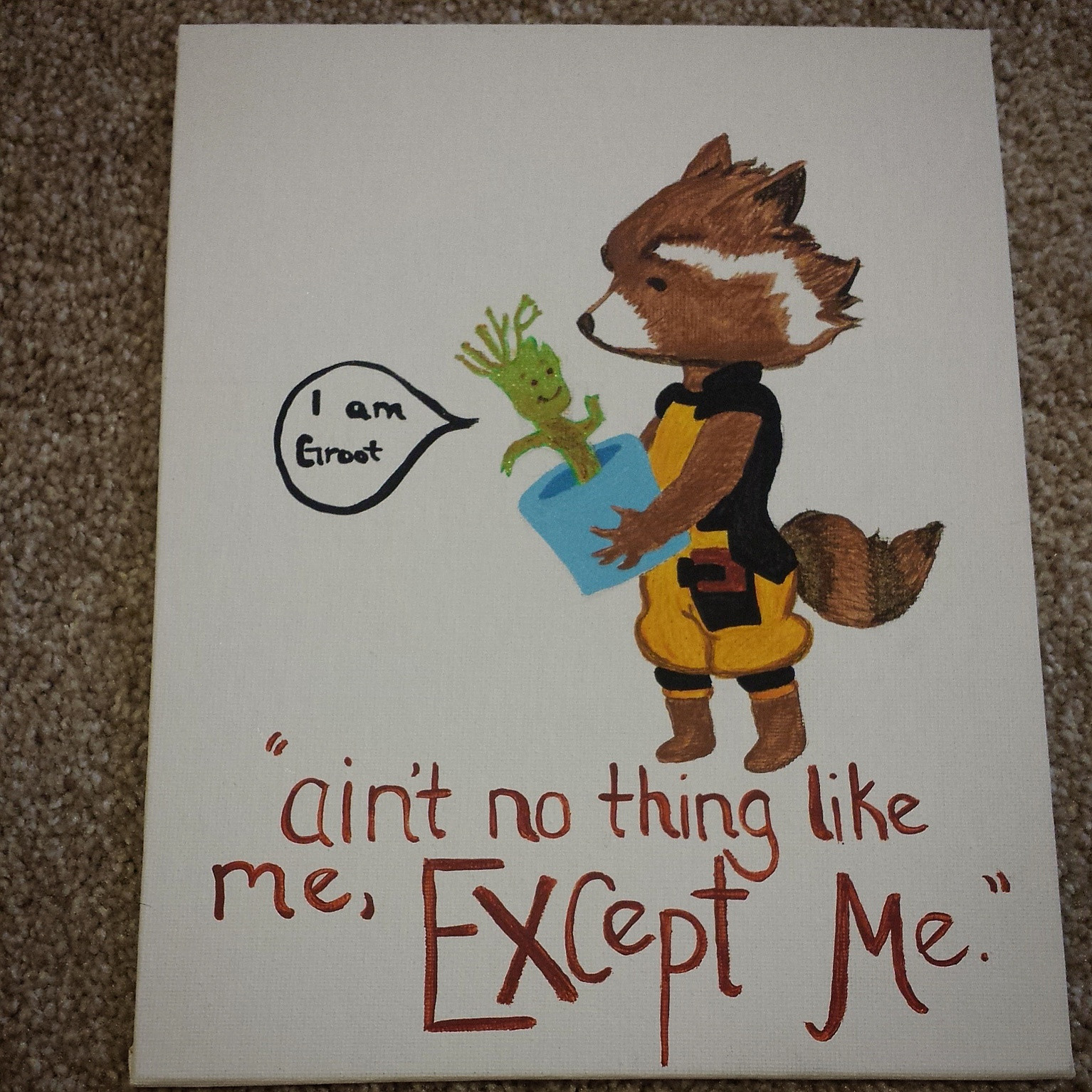 Guardians of the Galaxy Painting | Scrolller