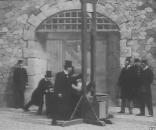 Guillotine execution (gif). | Scrolller