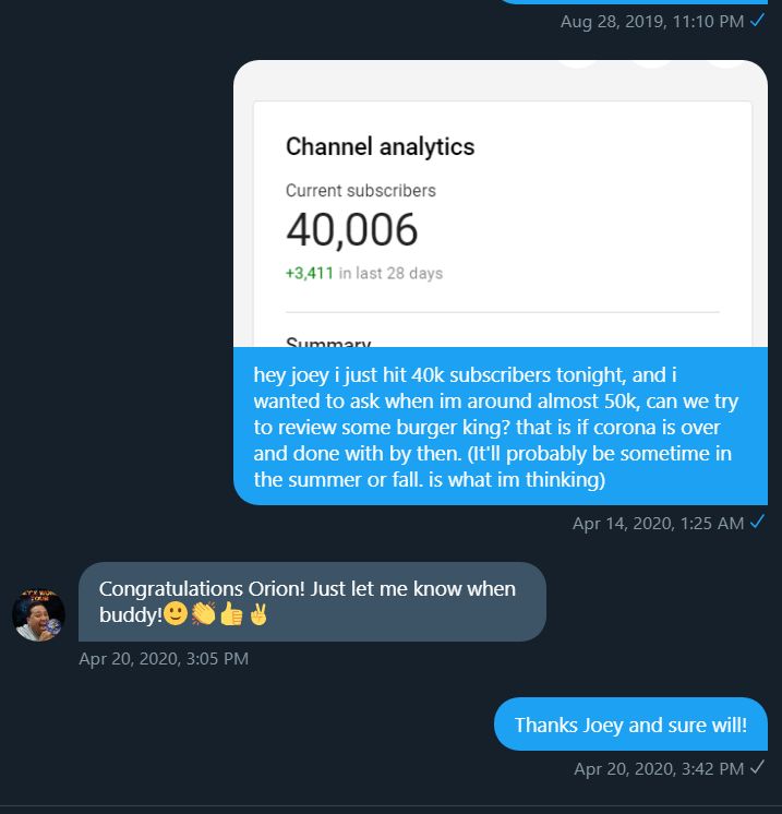 guys collab 2 is in the works for 50k, i'm 7,000 away! | Scrolller