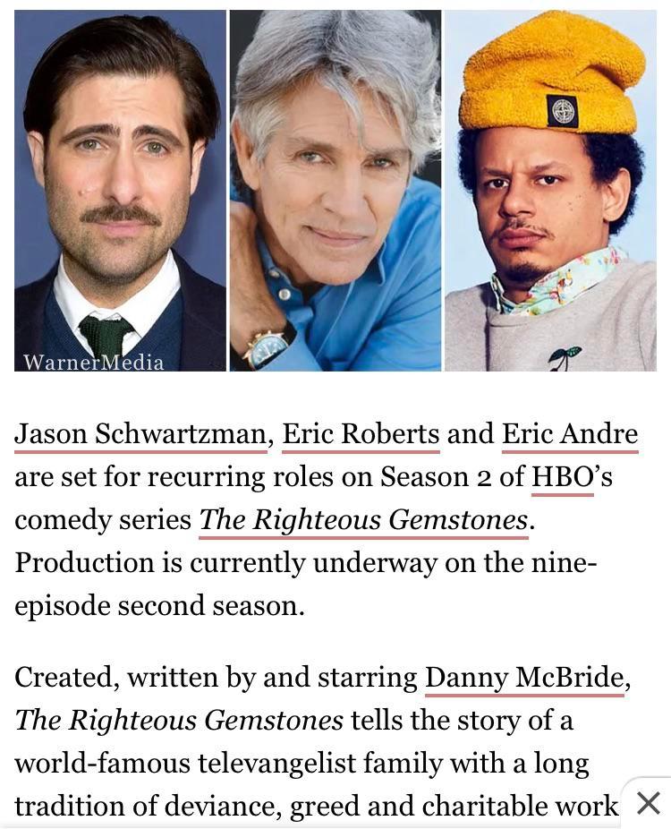 Guys guys guys, Eric has a reoccurring role on my favorite show | Scrolller