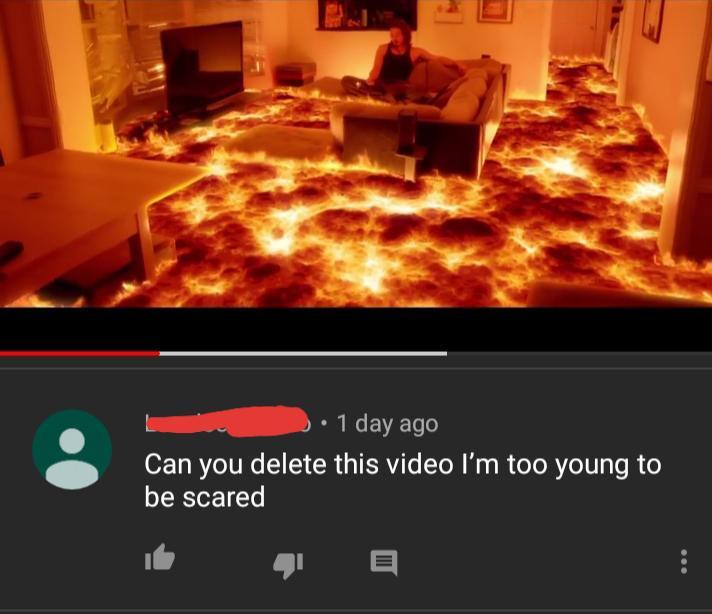 Guys Hes Watching This And Hes Scared So The Video Has To Get Deleted Now!!!!!!! | Scrolller