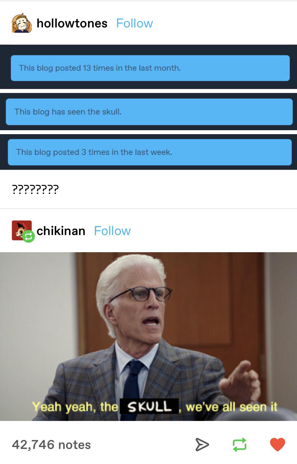 Hail. Hail the SKULL. | Scrolller