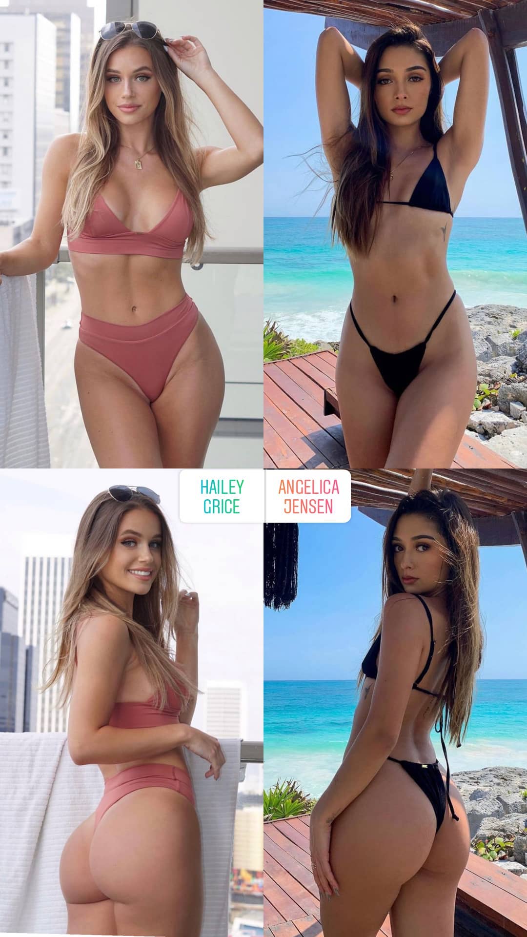 Hailey Grice vs Angelica Jensen | Scrolller