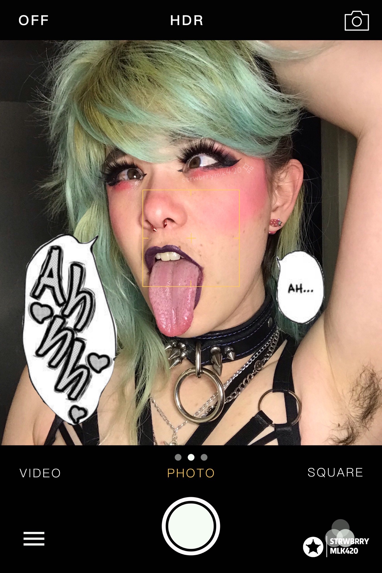 hairy armpit ahegao