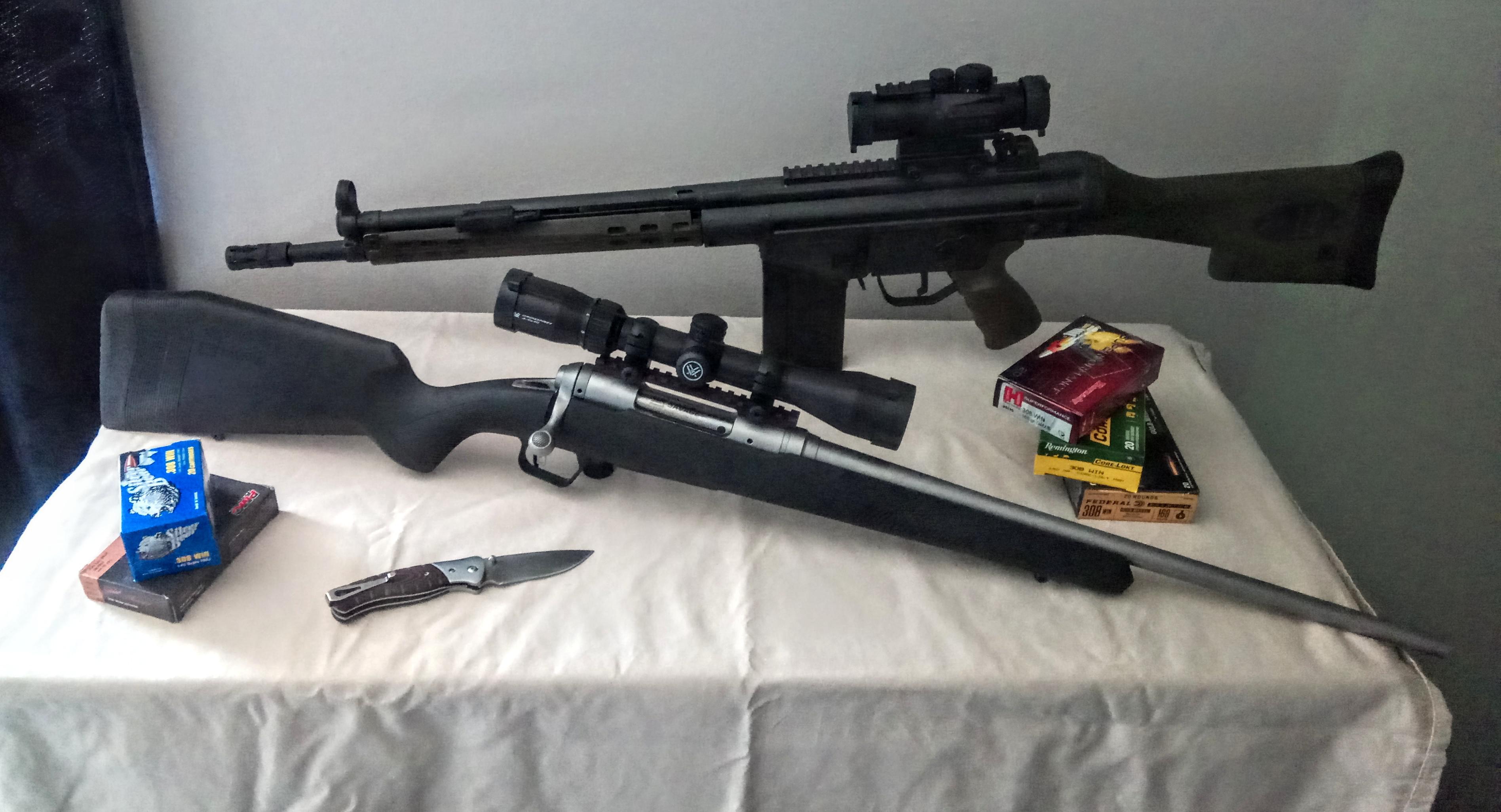 Happy .3/08 from my bolt-action and battle rifle! | Scrolller