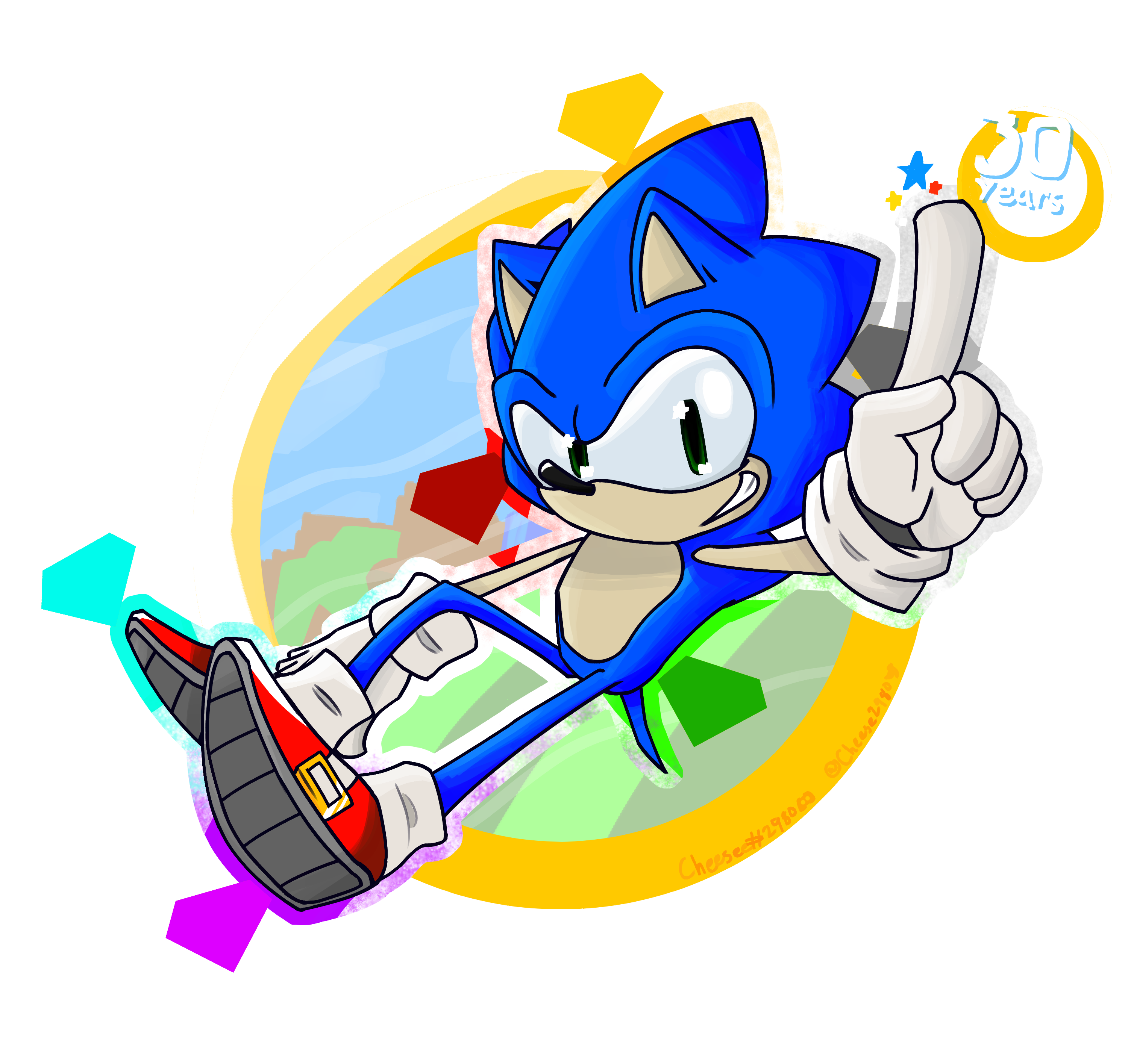 Happy 30th Anniversary Sonic! | Scrolller