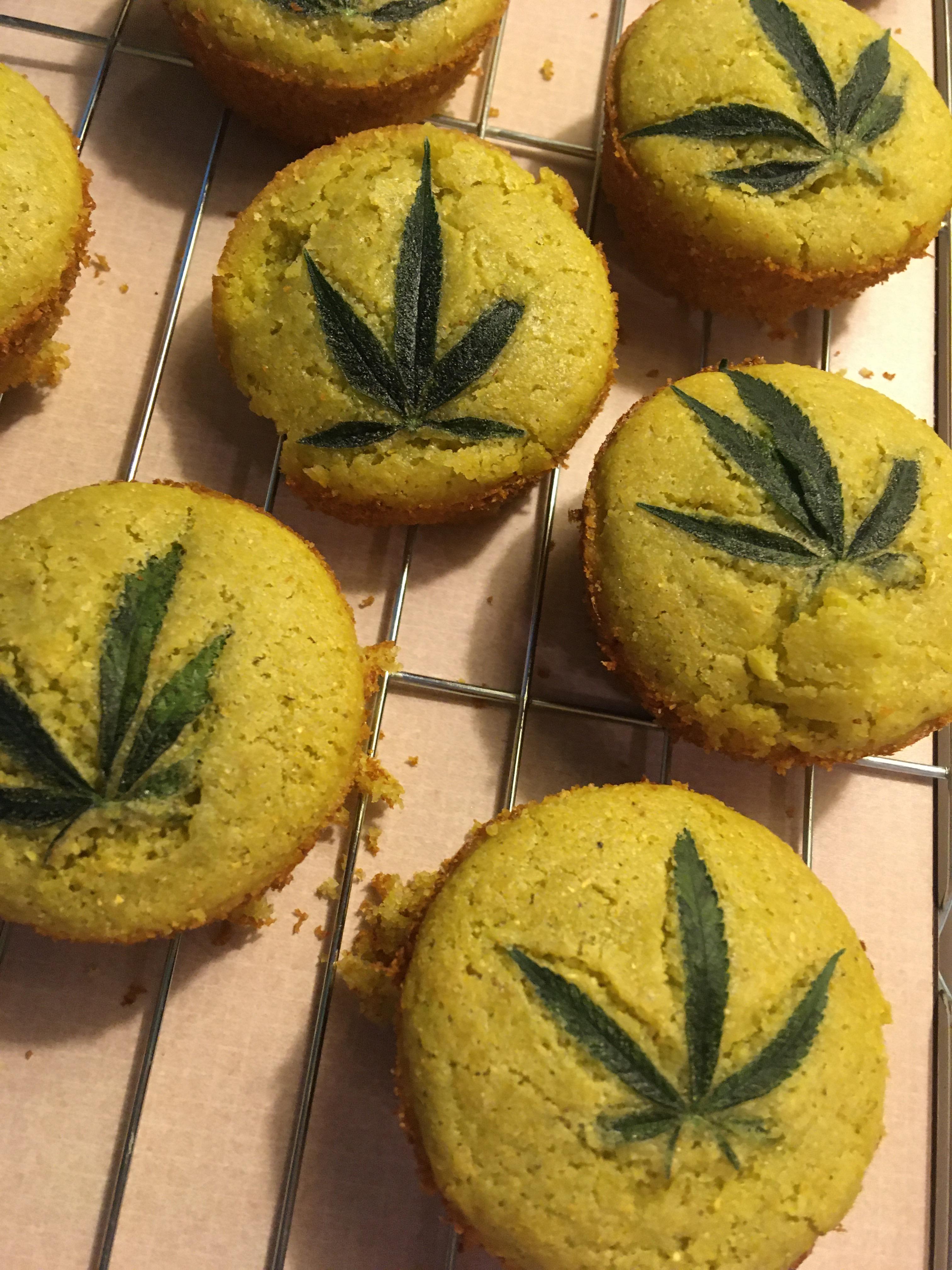 Happy 420 Everyone! I made cornbread muffins tonight!! | Scrolller
