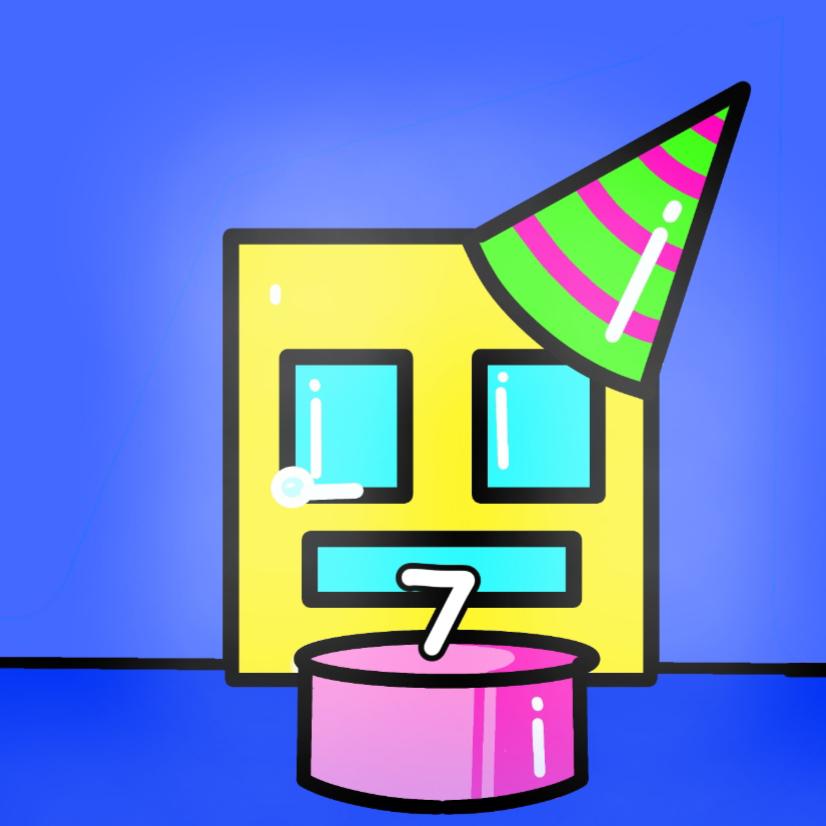 Happy 7th Birthday Geometry Dash :D | Scrolller