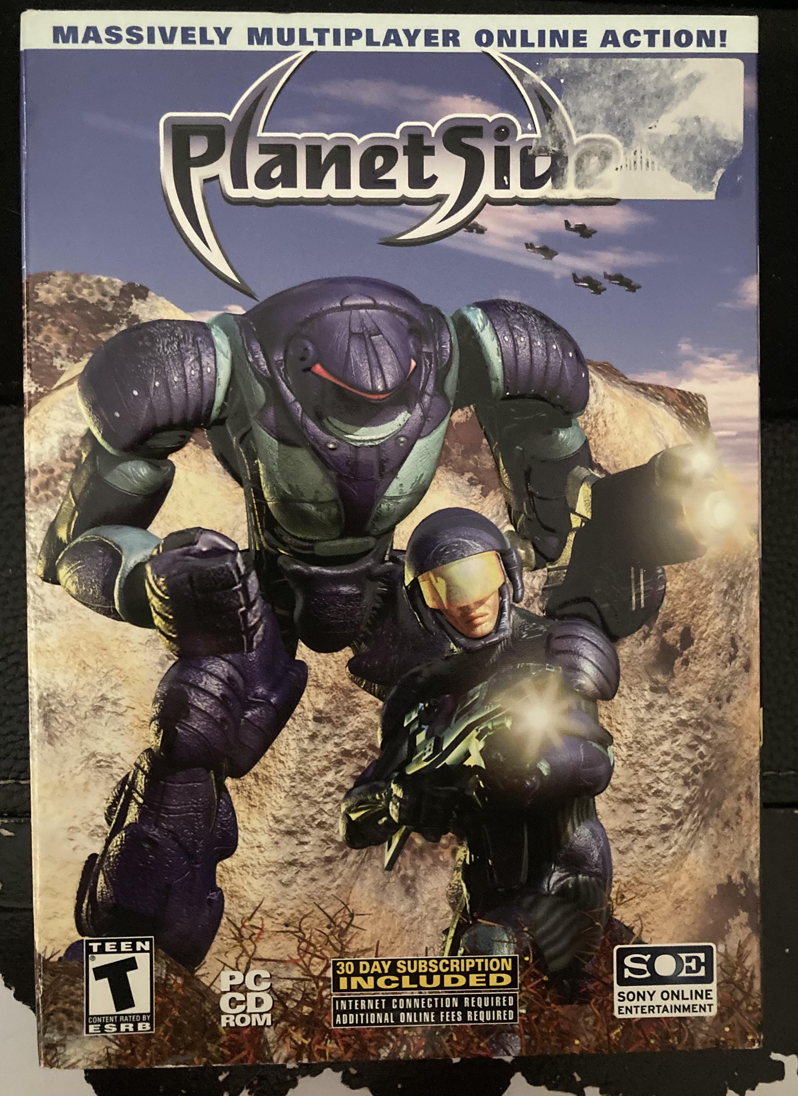 Happy Anniversary to PlanetSide and the physical copy I’ll never get rid of ️ | Scrolller