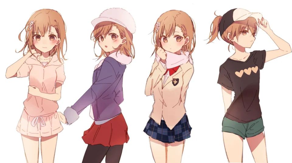Happy Birthday Misaka Mikoto (All Outfits) | Scrolller