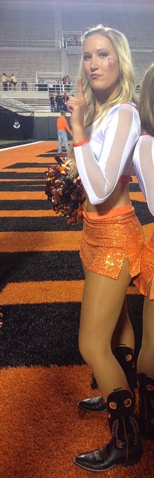Happy Birthday to Oklahoma State Pom Squad Hottie Emily | Scrolller