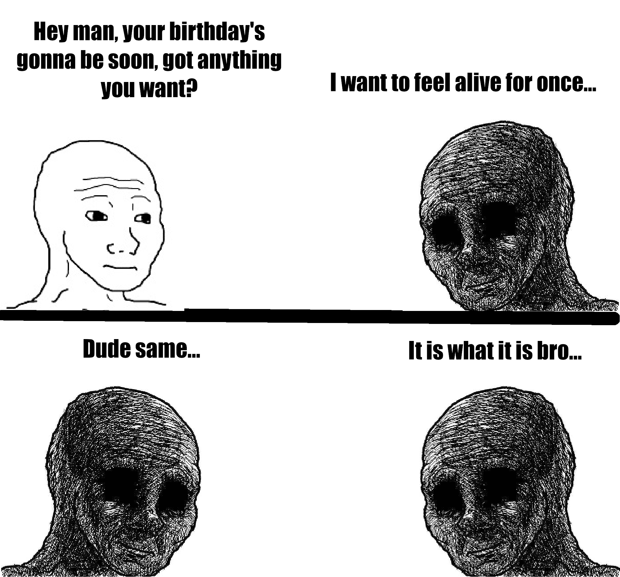 Happy birthday to you! *starts crying* | Scrolller