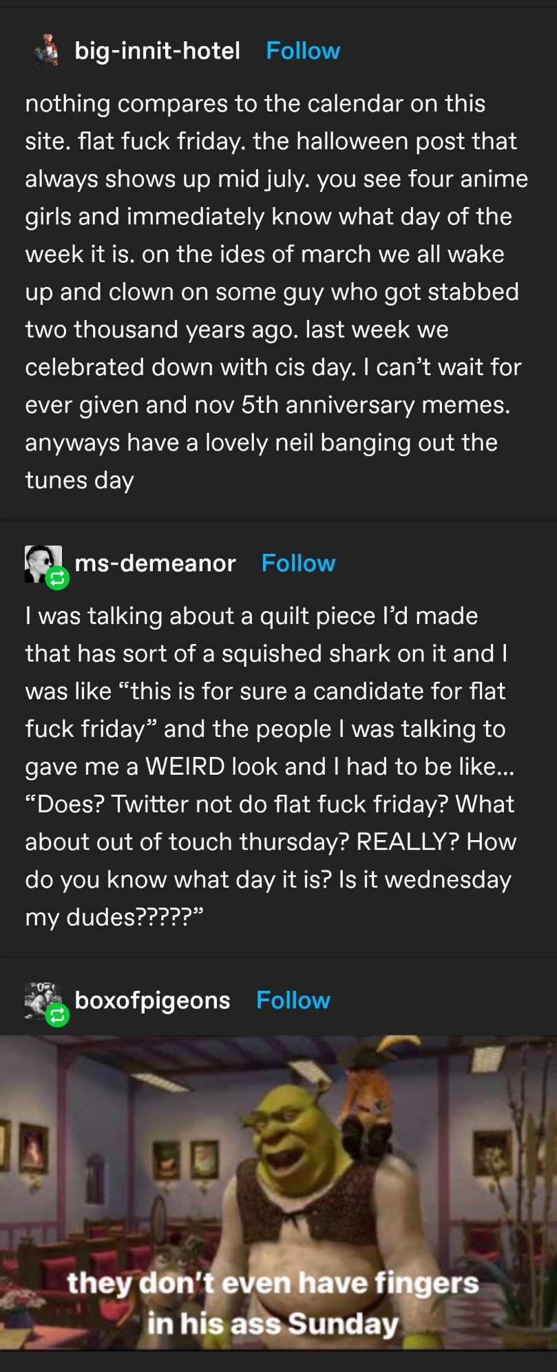 happy Out of Touch Thursday | Scrolller