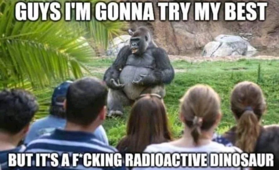 Harambe will win this fight | Scrolller