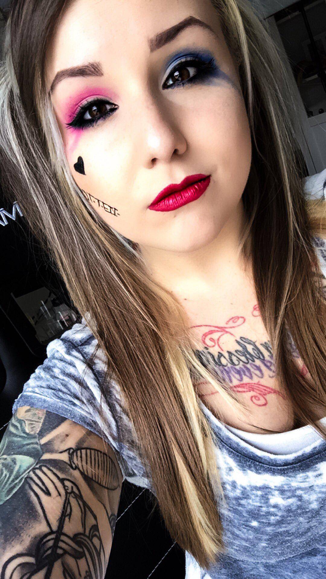 Harley Quinn Makeup 2016 | Scrolller