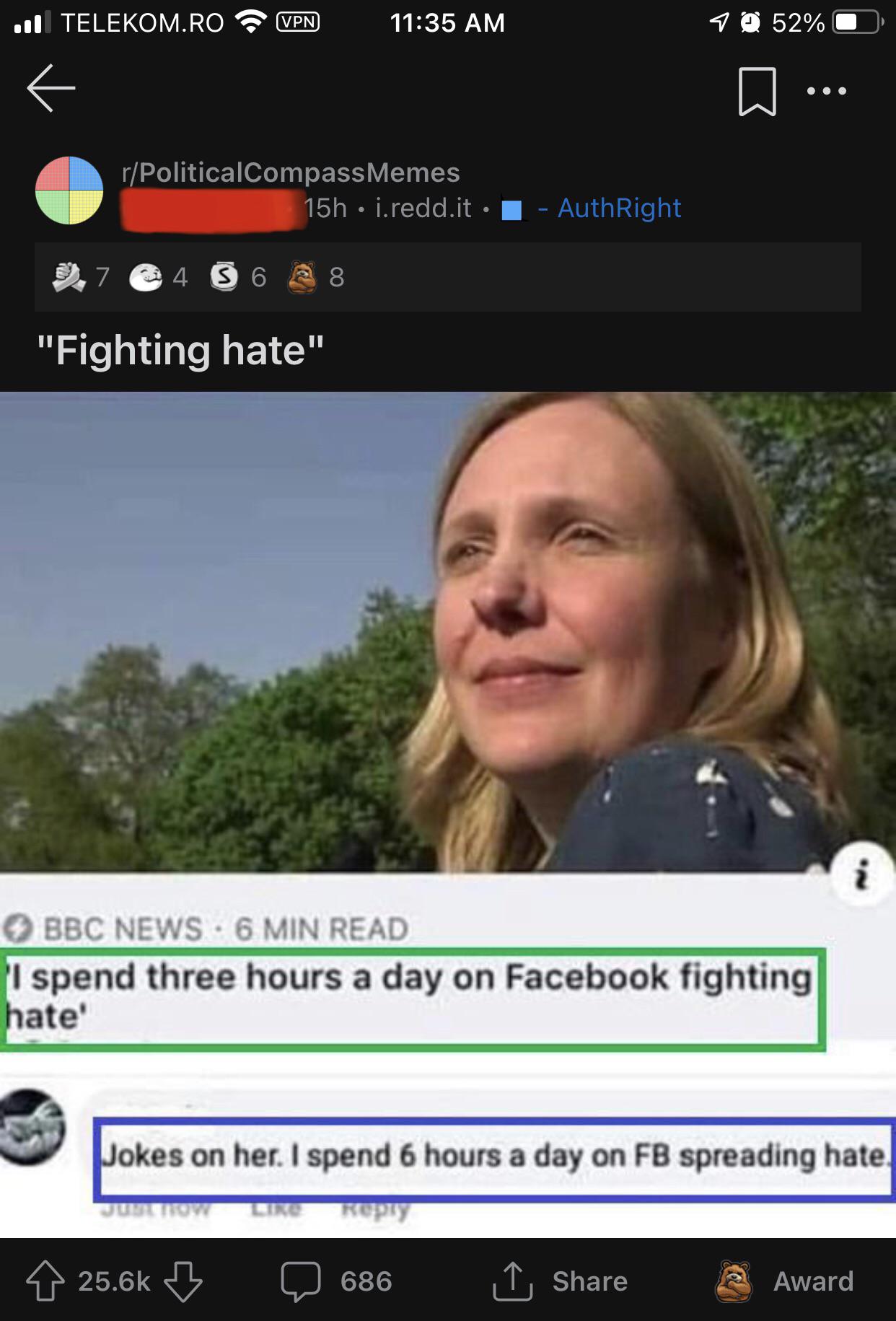 Hate is now based | Scrolller