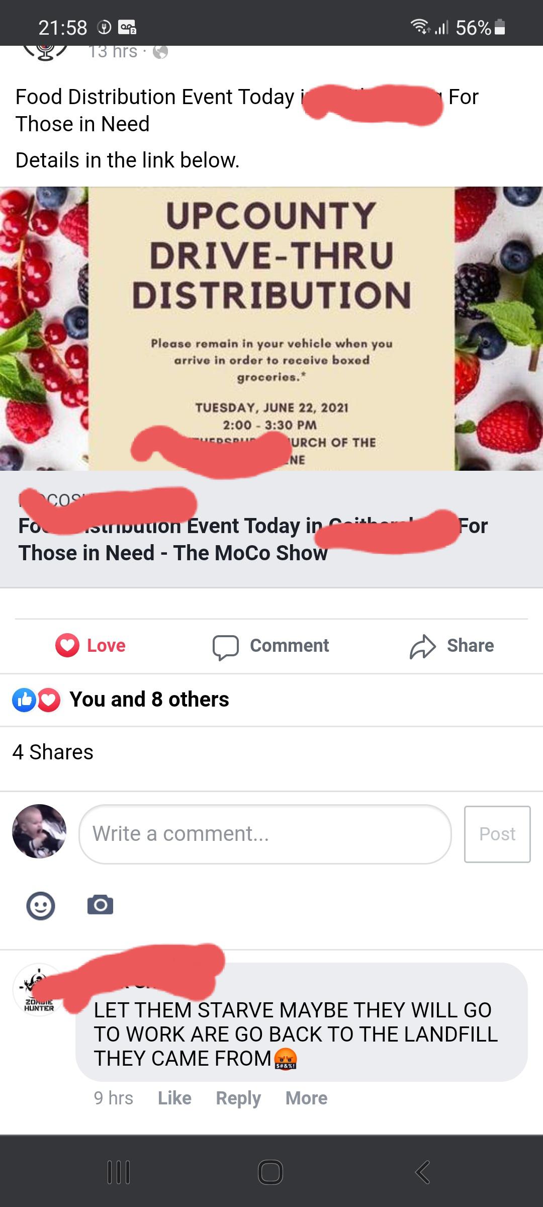 Hating those in need. Naturally. | Scrolller