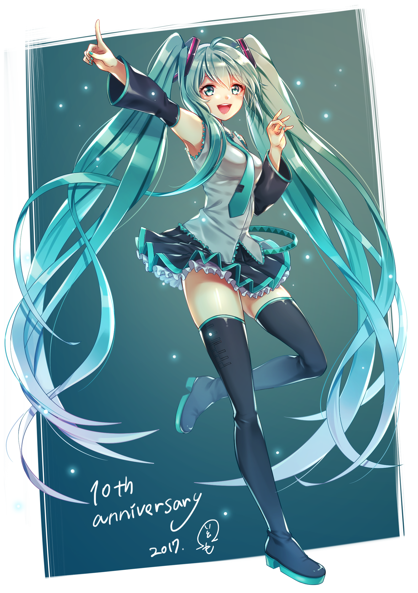 Hatsune Miku by もとび | Scrolller