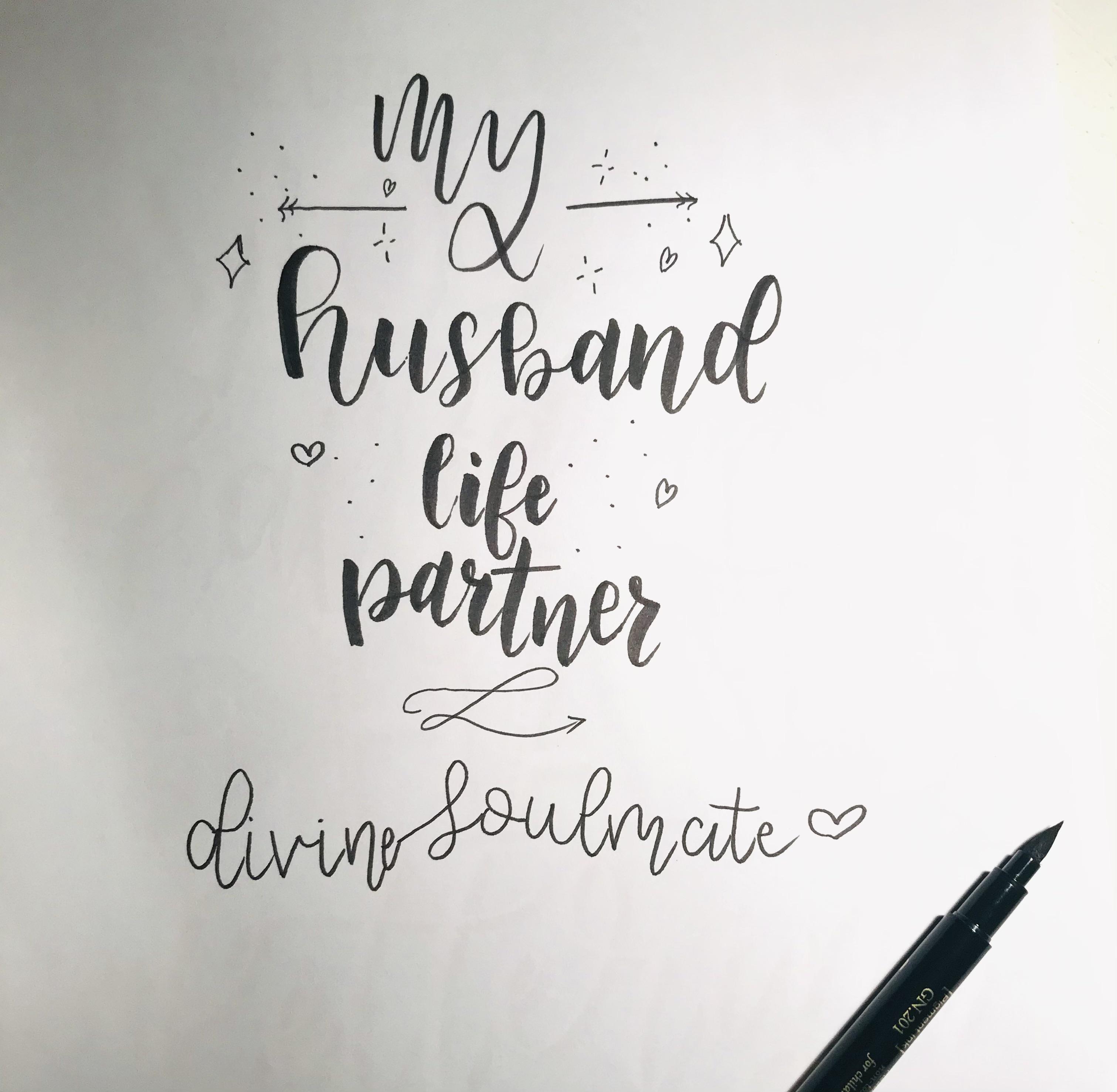 Have been practicing my calligraphy for couple of months now. | Scrolller