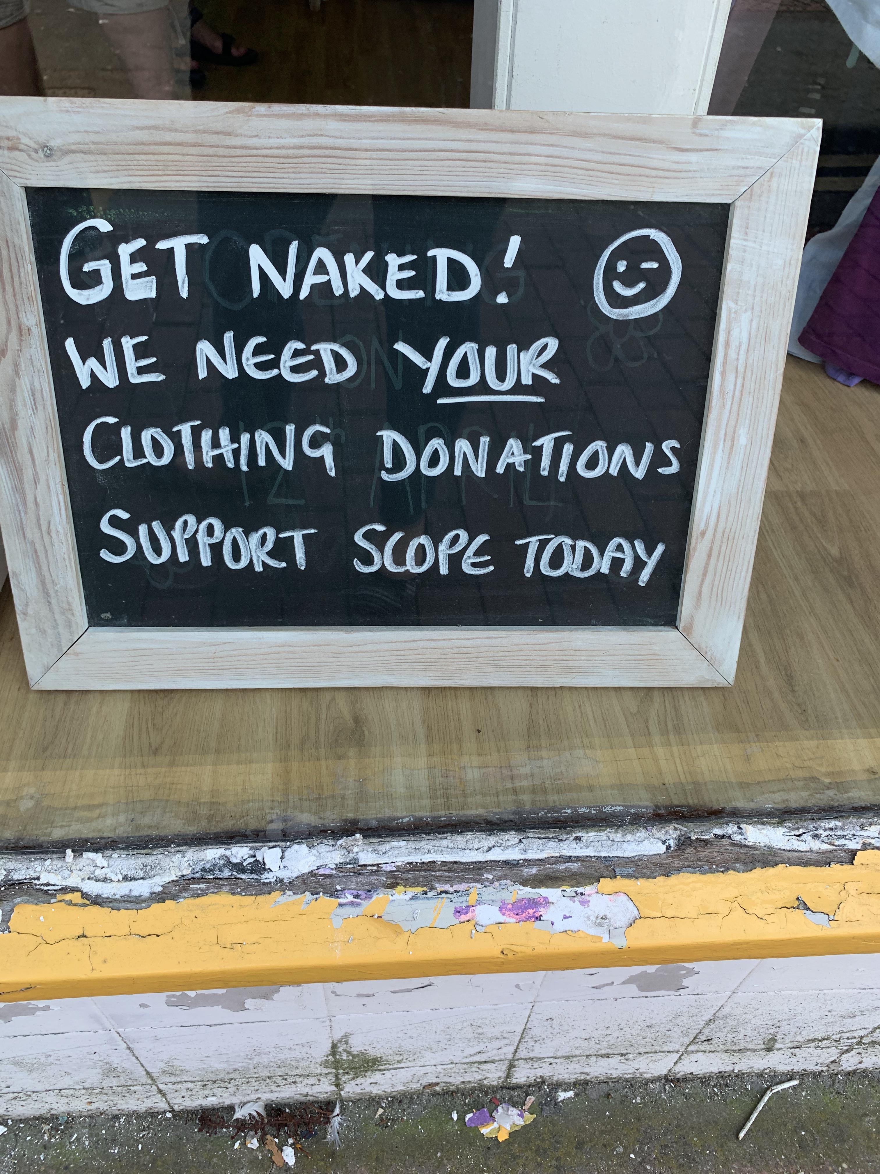 Have you done your bit for charity today? | Scrolller