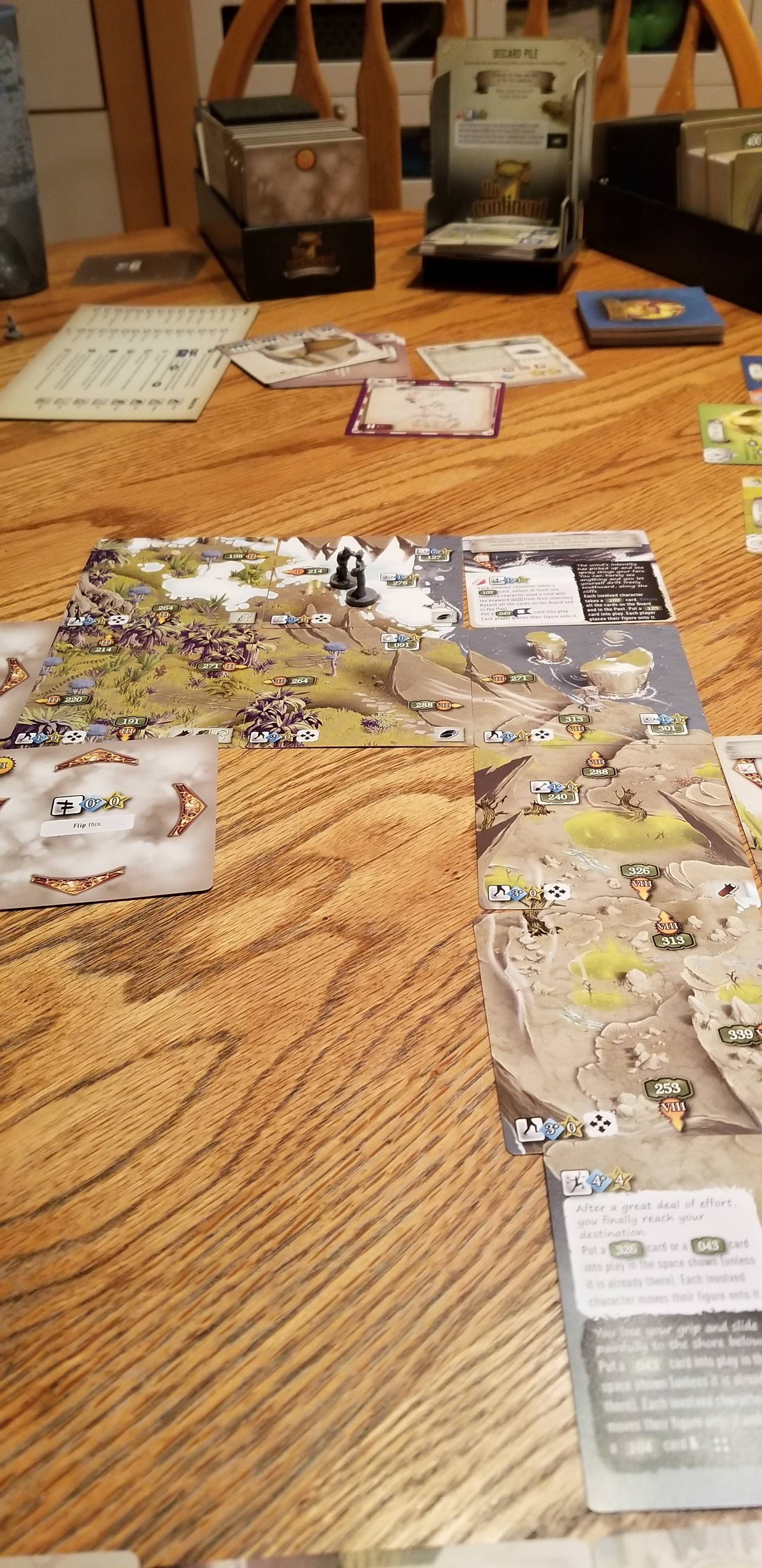 Having a brutal first expedition on [The 7th Continent] | Scrolller