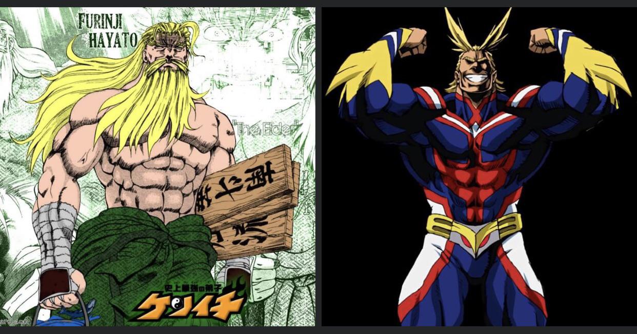 Hayato Furinji vs All Might | Scrolller