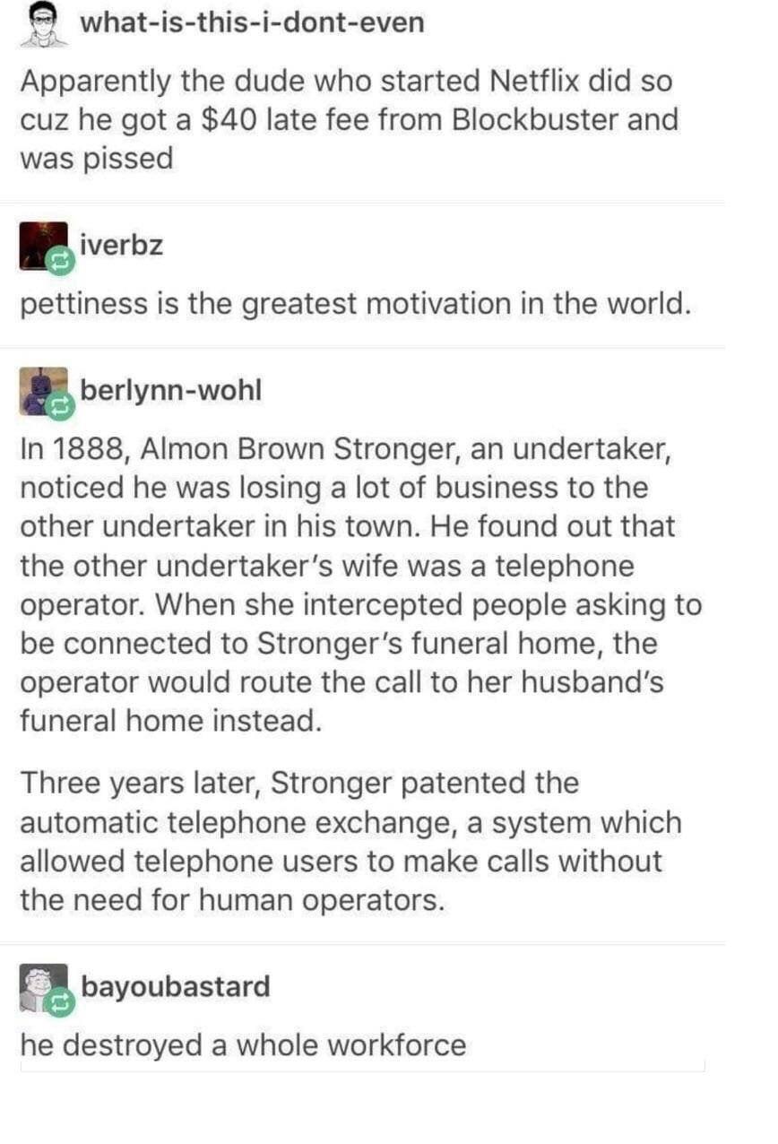 He buried a whole workforce sector. | Scrolller