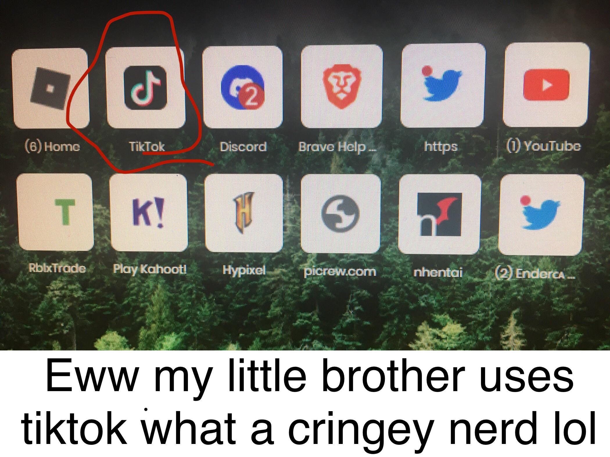 He is cringe | Scrolller