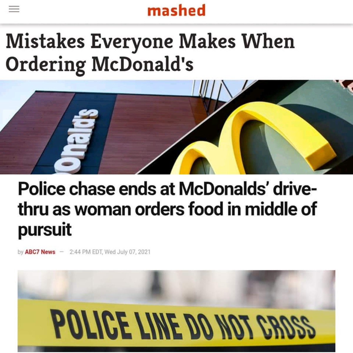 Headlines made for each other | Scrolller