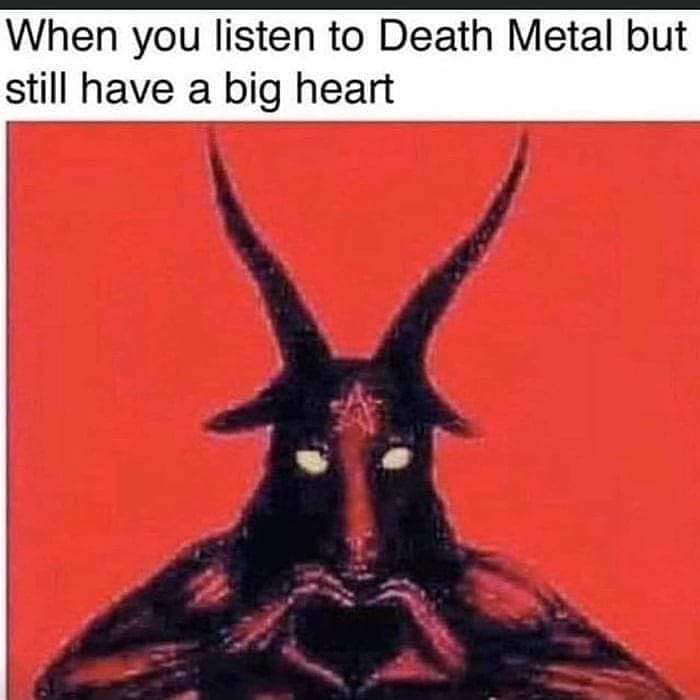 Heavy metal fans are so kind | Scrolller