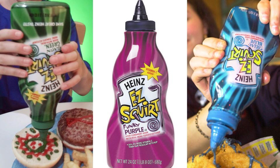 Heinz EZ Squirt coloured ketchup | Scrolller
