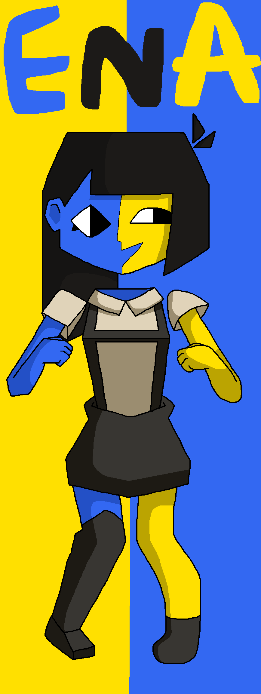 Hello! It's my first time drawing ENA! | Scrolller