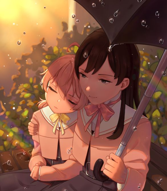 hellos ♡ i was commissioned to draw Yuu and Touko | Scrolller