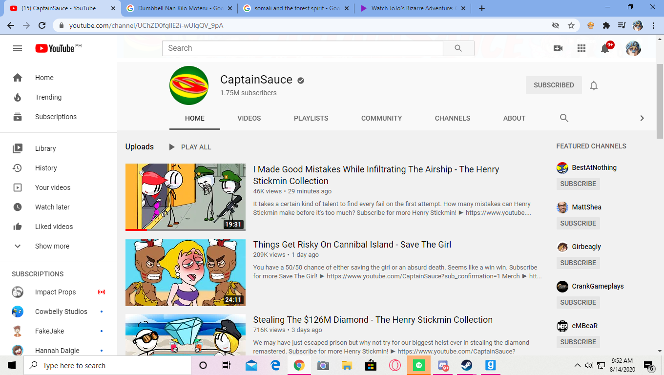 Help Saucy boi is starting to clickbait | Scrolller