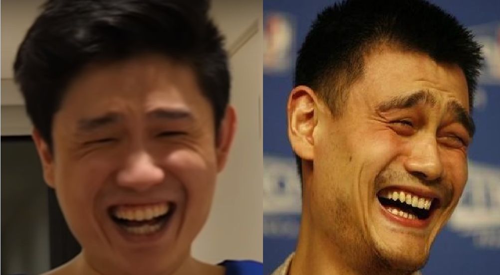 Henry does Yao Ming Smile | Scrolller
