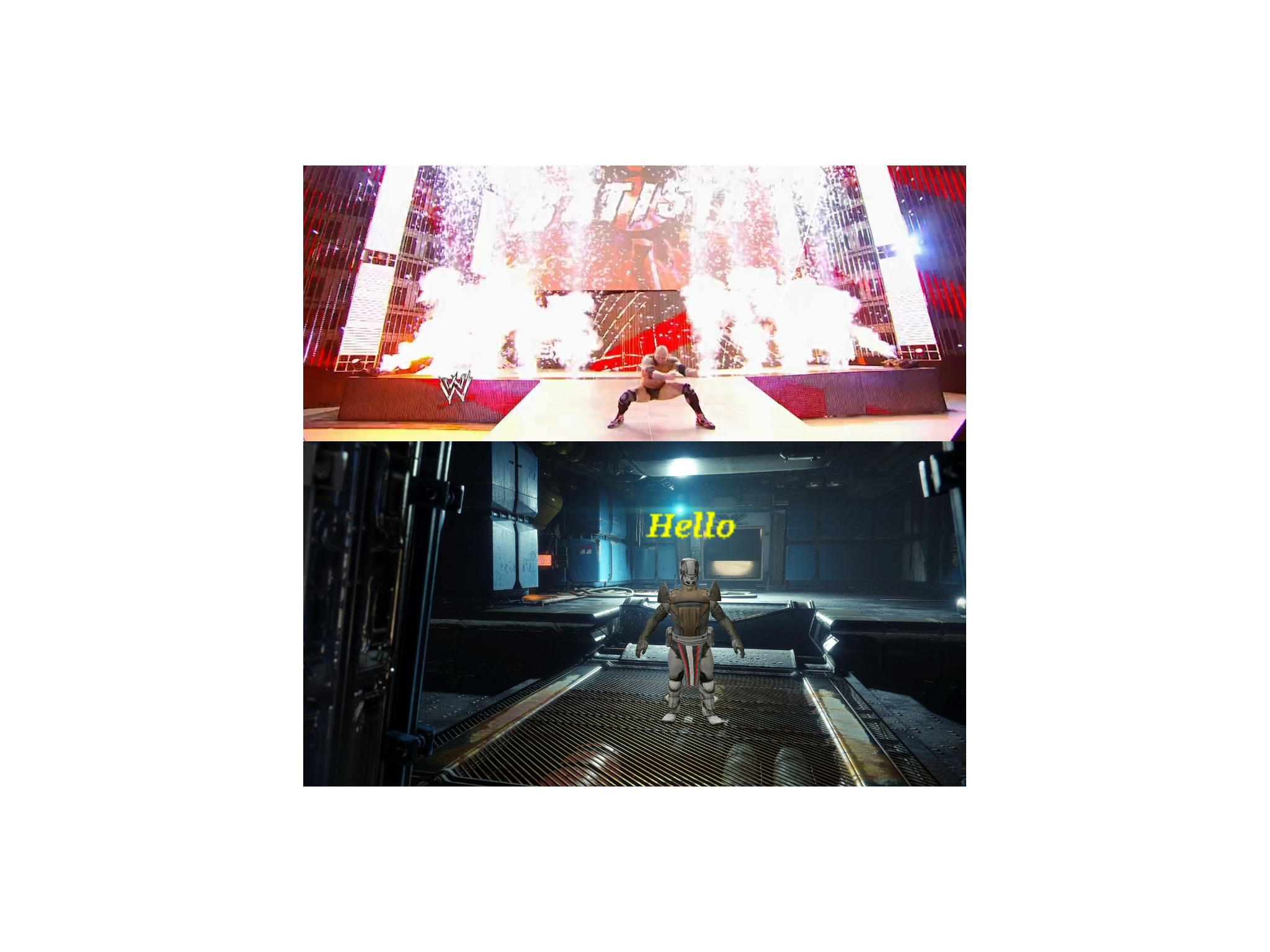 Her champions entrance versus my scuffed ass | Scrolller