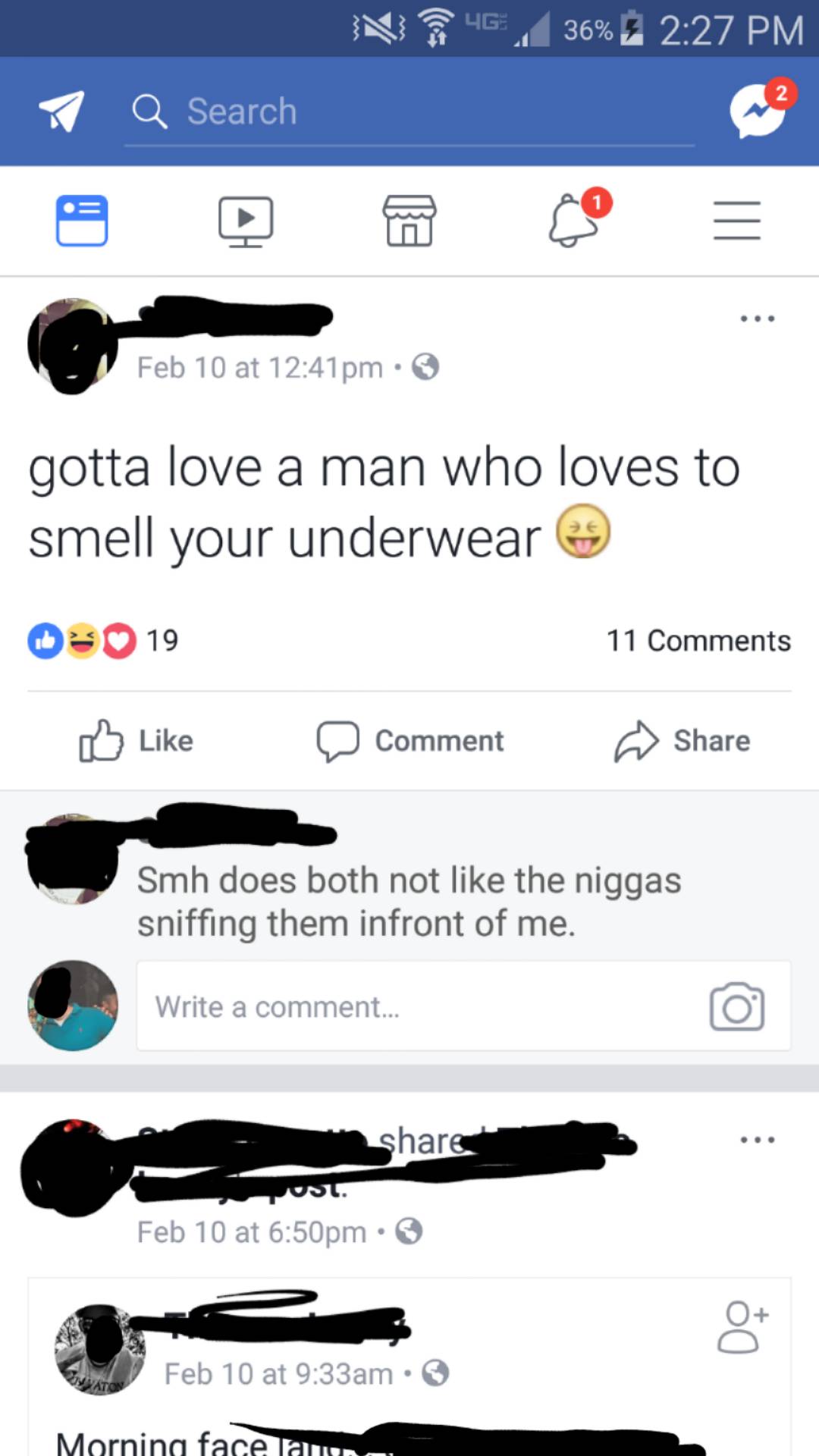 Her facebook is a garden of eden of trash | Scrolller