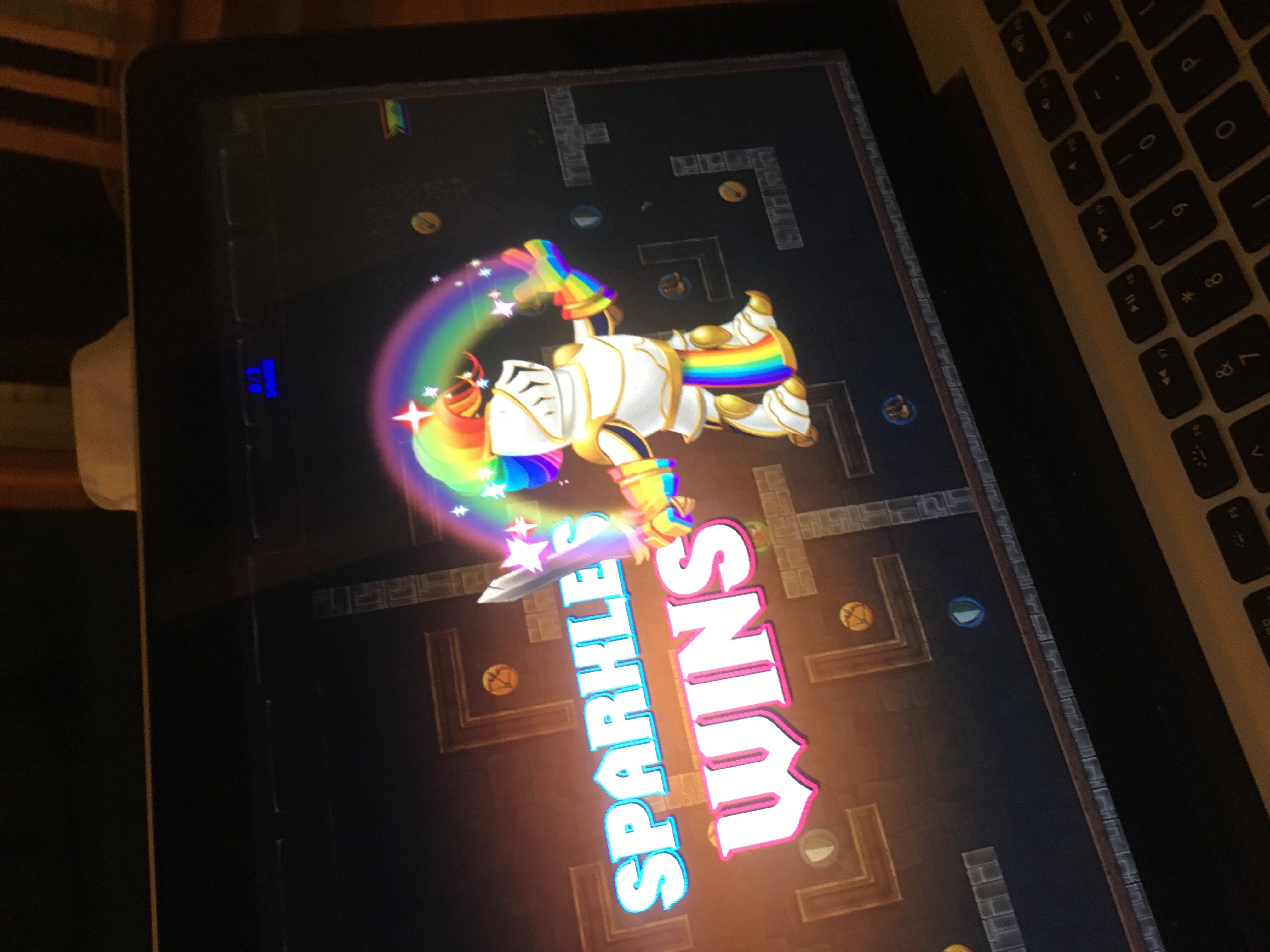 Her favorite knight in sparkling garments. | Scrolller