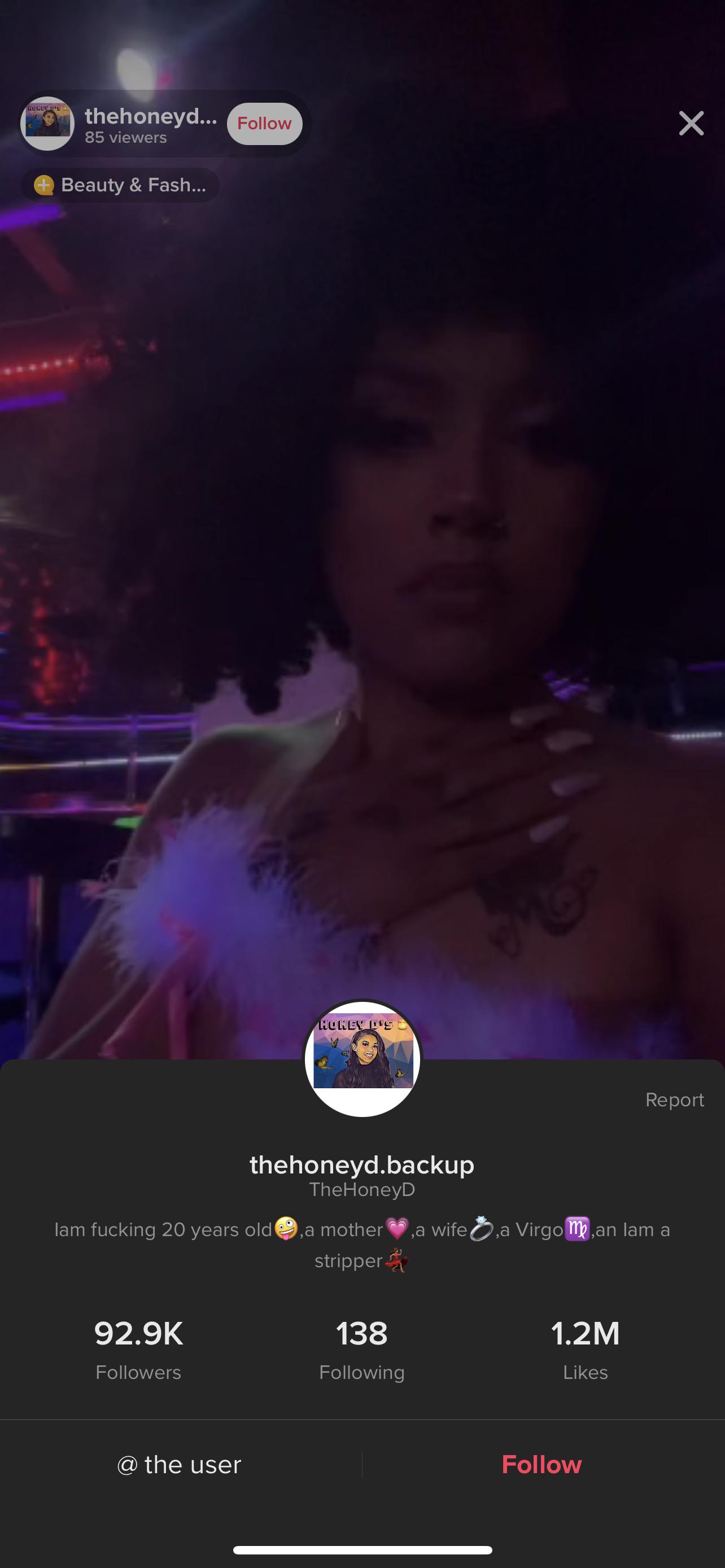 Her main was banned for a slip. Now it might happen again. | Scrolller