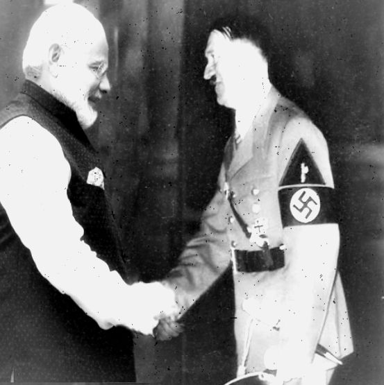 Here is modi planing ww2 with hitler | Scrolller