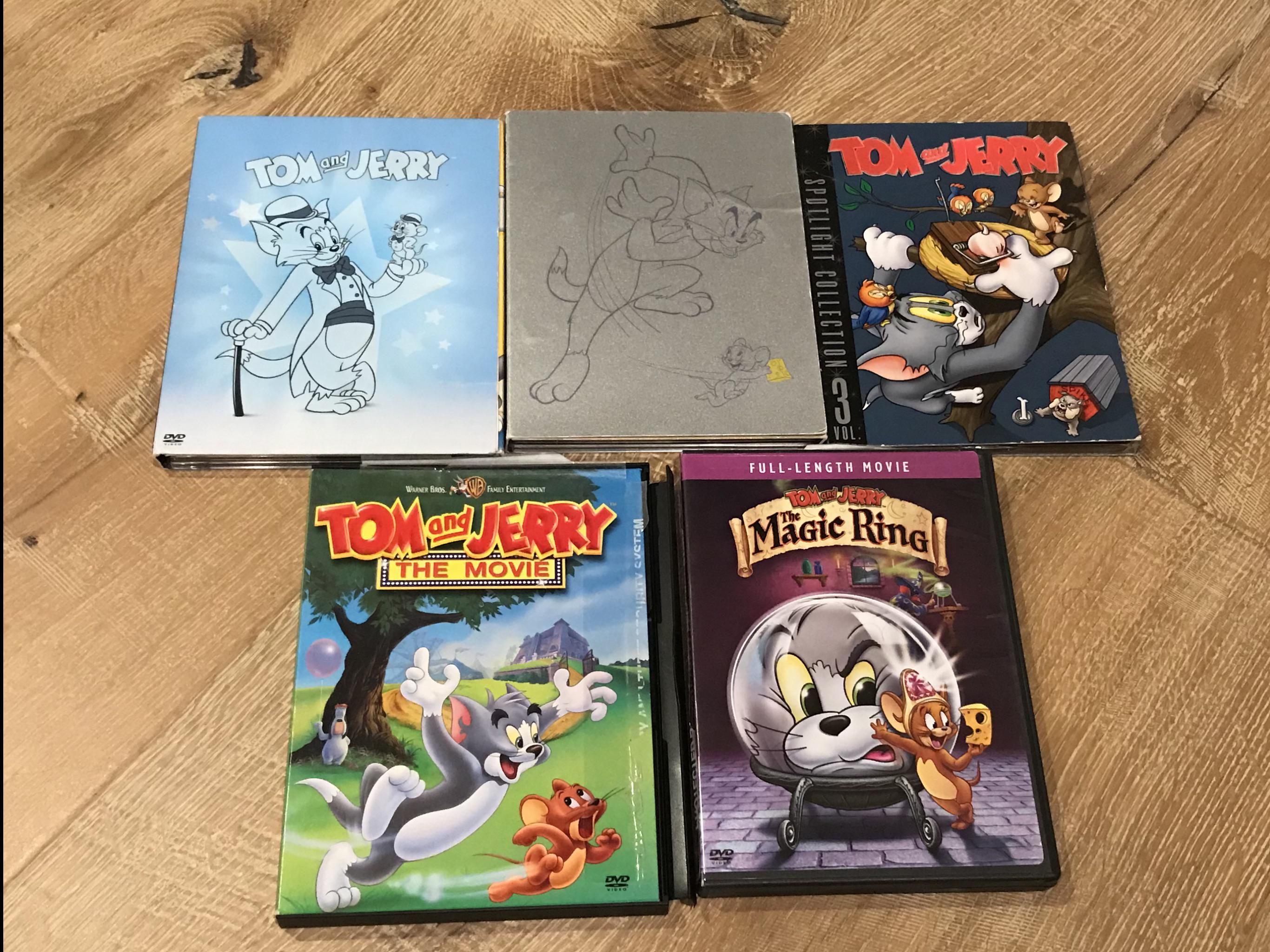 Here is my Tom and Jerry DVD collection! | Scrolller