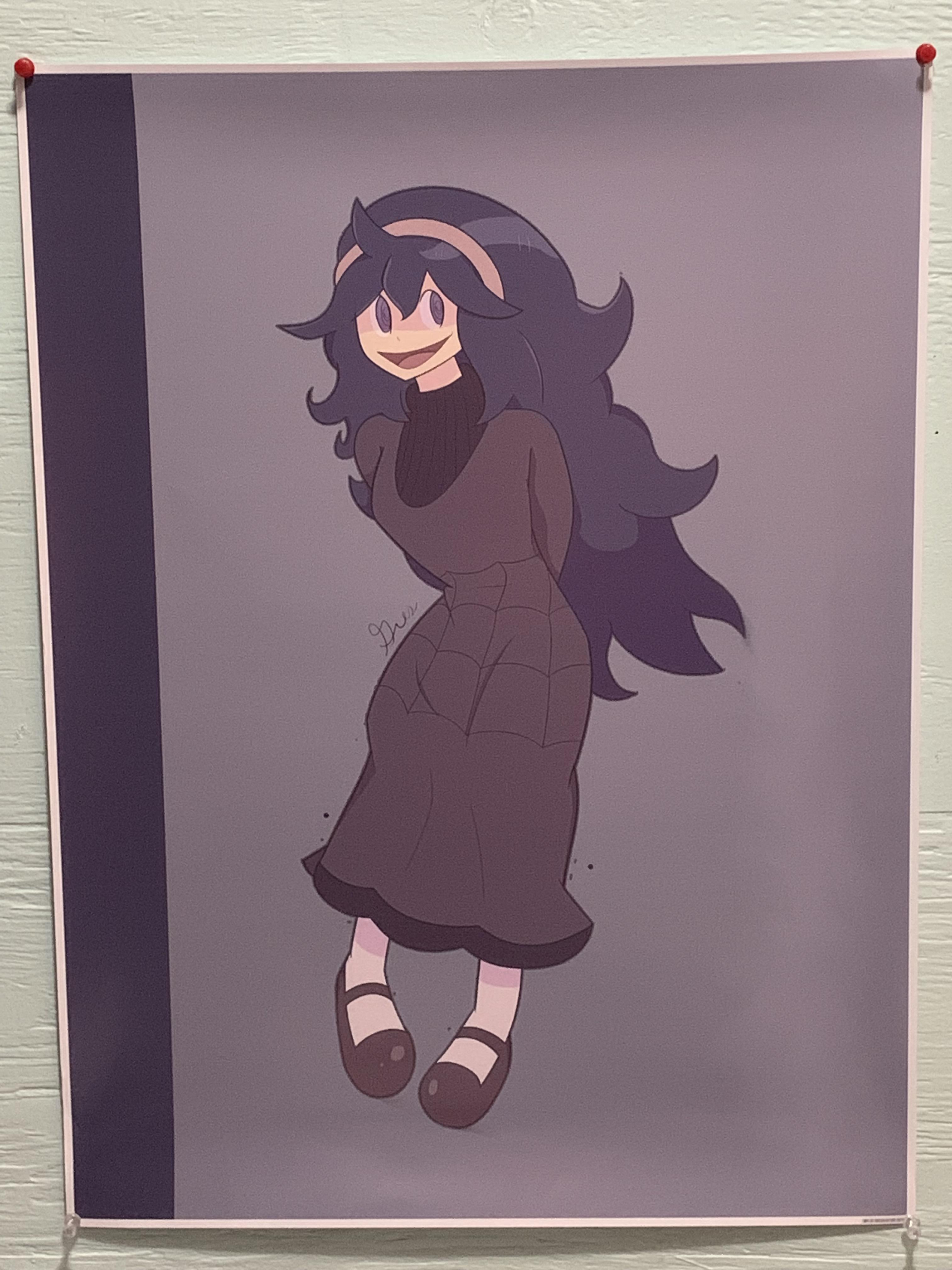 Here it is! My lovely Hex Maniac poster! | Scrolller
