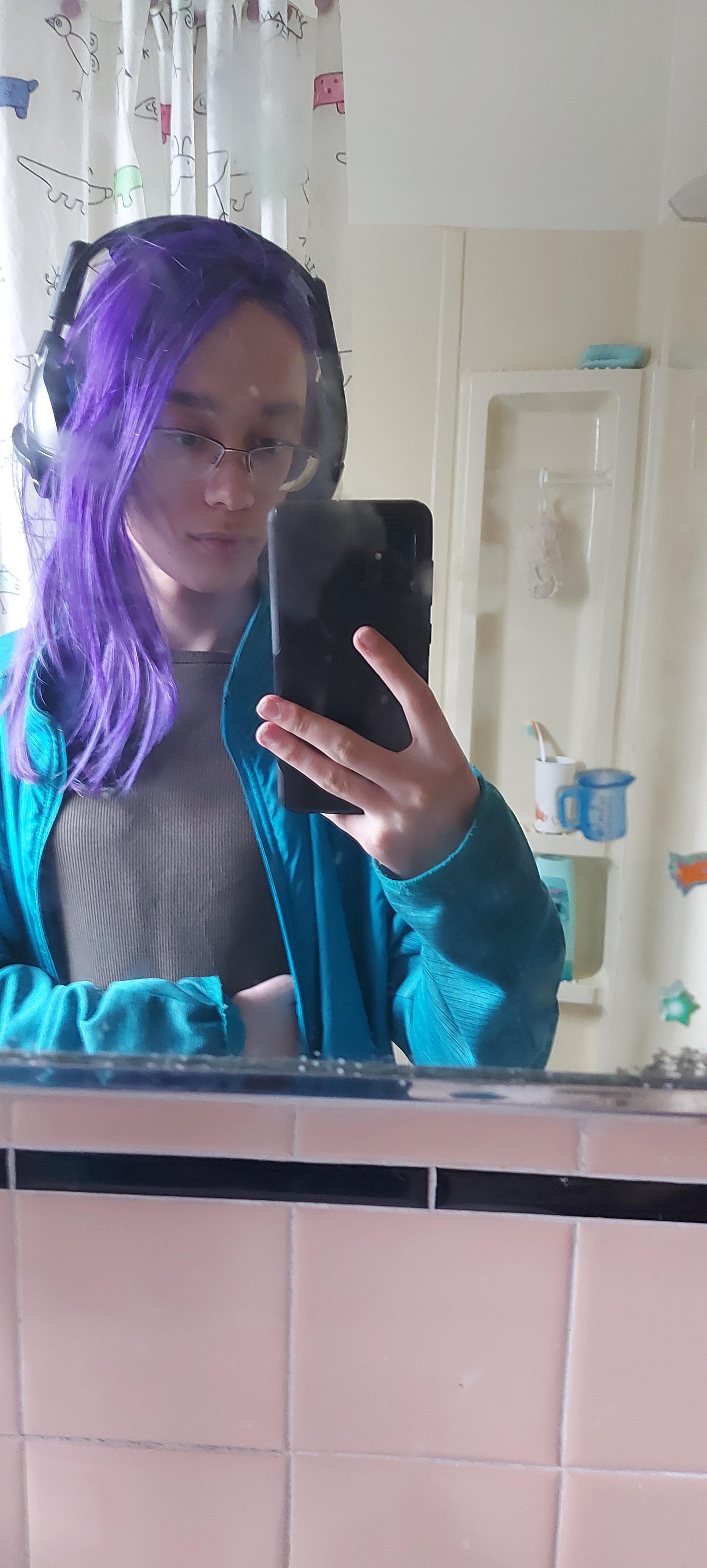 Here's me! Without my breast forms and bra on. Fairly flat but happy with myself! | Scrolller