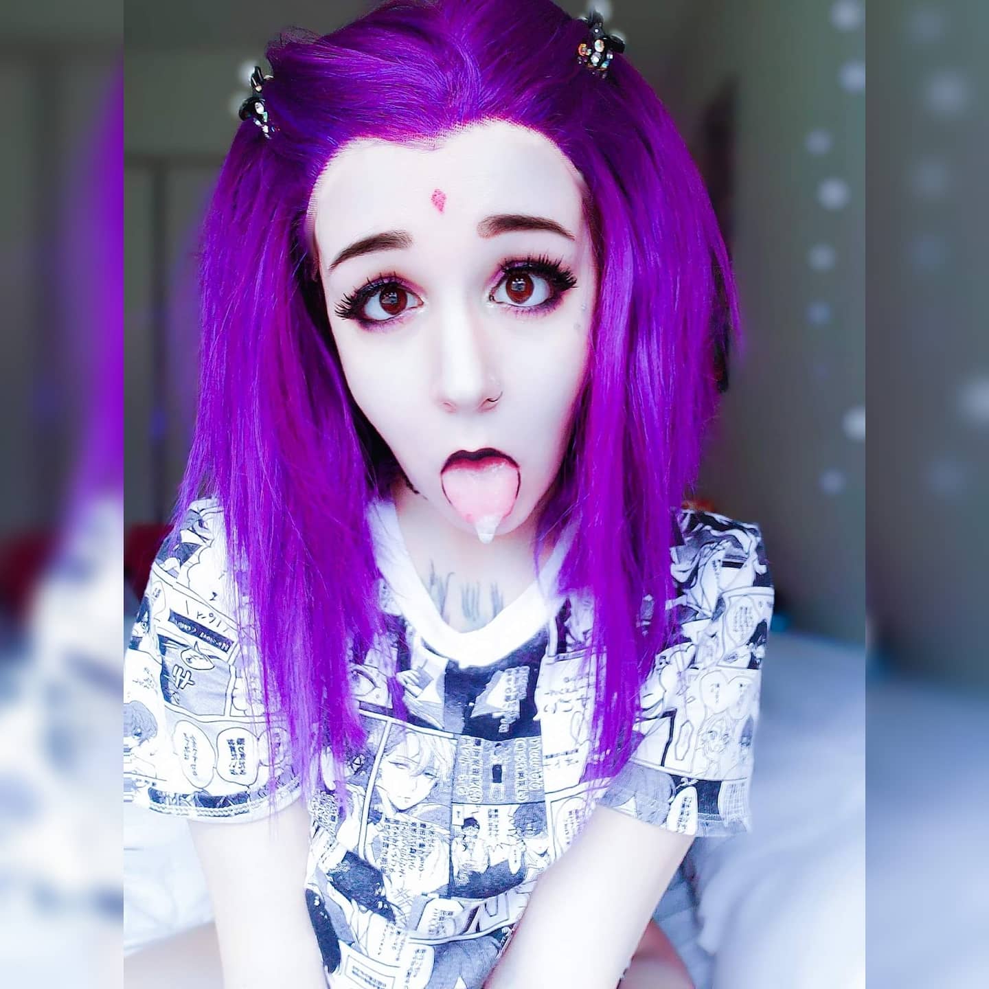 Here's some ahegao for your Sunday 🖤🌸 | Scrolller