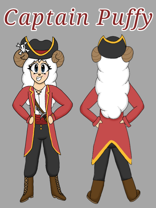 Here's the Captain Puffy fanart I made with ibisPaint X. | Scrolller